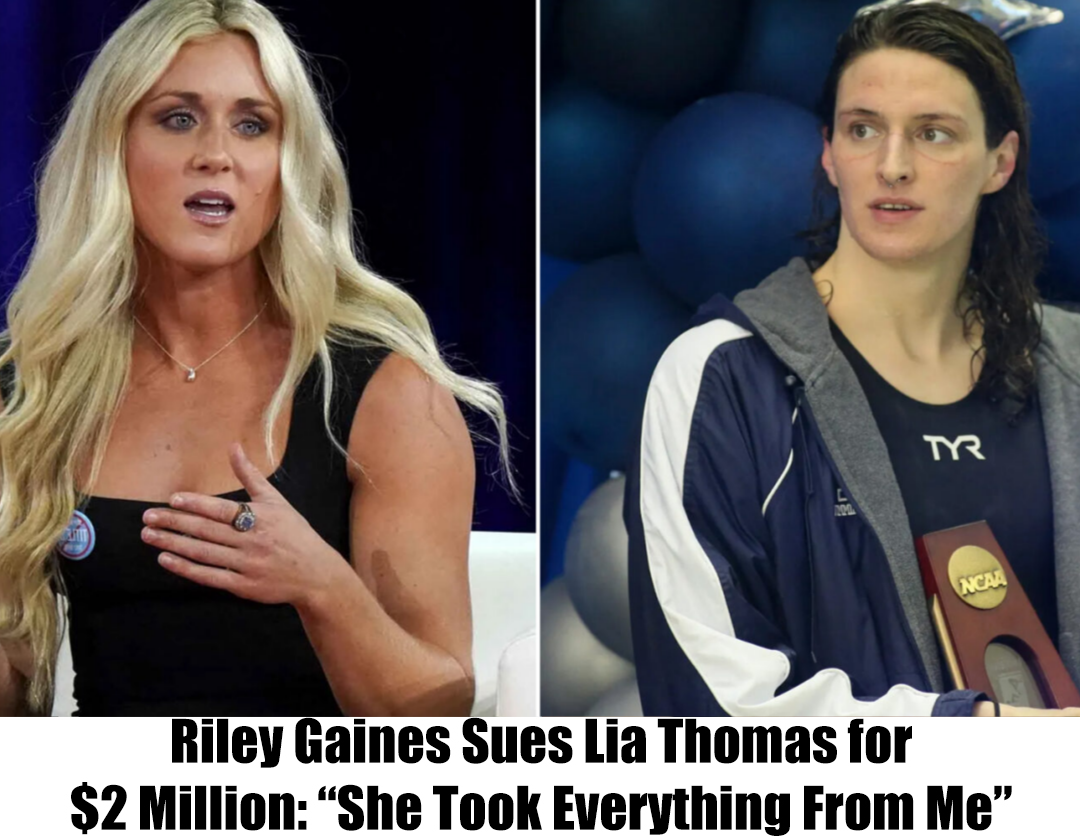 Former Swimmer Riley Gaines Sues Lia Thomas For 2 Million “she Took